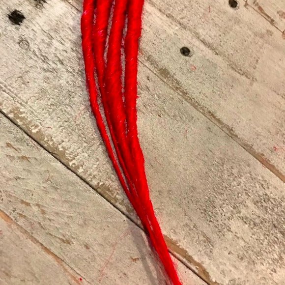 Damnation Hair | Hair | Red Blonde Ombre Dreads Dreadlocks Hair ...